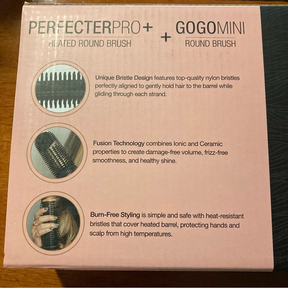 Calista | Hair | Calista Perfecter Pro Plus Heated Round Brush Plus Gogo Miniround Brush | Poshmark